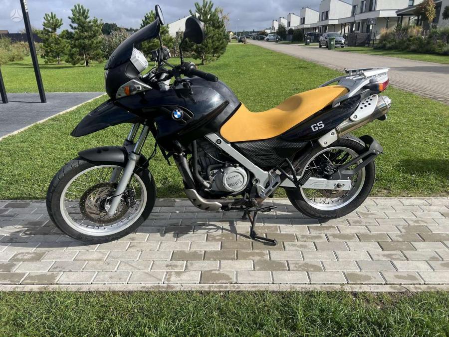 Black BMW F 650GS 2005 in Klaipeda, with an engine capacity of 0.65 L and mileage of 34 thousand km for 1950 €, photo 4 on AUTOMOTO.COM.LV