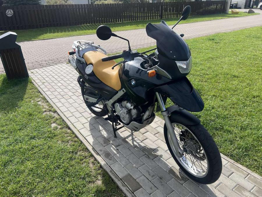 Black BMW F 650GS 2005 in Klaipeda, with an engine capacity of 0.65 L and mileage of 34 thousand km for 1950 €, photo 6 on AUTOMOTO.COM.LV