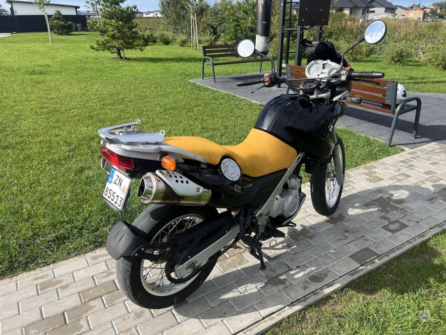 Black BMW F 650GS 2005 in Klaipeda, with an engine capacity of 0.65 L and mileage of 34 thousand km for 1950 €, photo 7 on AUTOMOTO.COM.LV