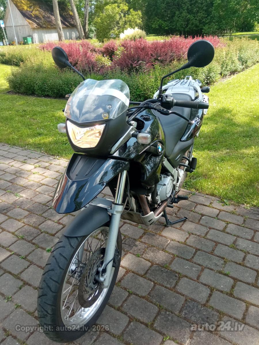 Black BMW F 650GS 2006 in Tallinn, with an engine capacity of 0.65 L and mileage of 44 thousand km for 2300 €, photo 1 on AUTOMOTO.COM.LV