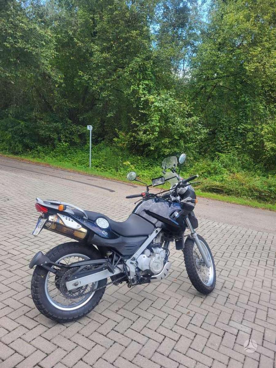Black BMW F 650GS 2007 in Taurage, with an engine capacity of 0.65 L and mileage of 40 thousand km for 2000 €, photo 6 on AUTOMOTO.COM.LV