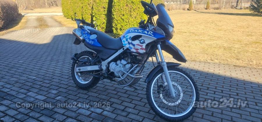 Blue BMW F 650GS 2001 in Tallinn, with an engine capacity of 0.65 L and mileage of 41 thousand km for 4700 €, photo 1 on AUTOMOTO.COM.LV