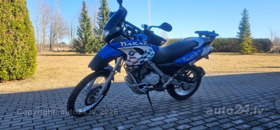 Blue BMW F 650GS 2001 in Tallinn, with an engine capacity of 0.65 L and mileage of 41 thousand km for 4700 €, photo 5 on AUTOMOTO.COM.LV