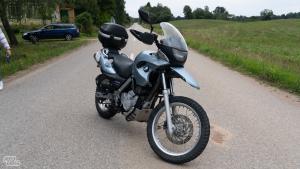 Blue BMW F 650GS 2001 in Moletai, with an engine capacity of 0.65 L and mileage of 37 thousand km for 2150 €, photo 4 on AUTOMOTO.COM.LV