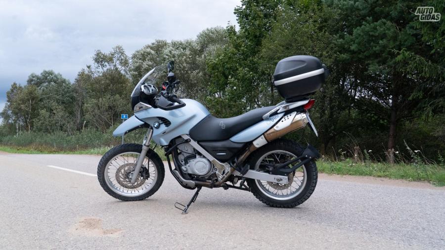 Blue BMW F 650GS 2001 in Moletai, with an engine capacity of 0.65 L and mileage of 37 thousand km for 2150 €, photo 5 on AUTOMOTO.COM.LV