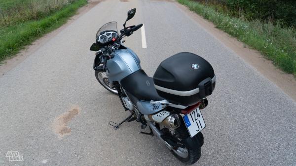 Blue BMW F 650GS 2001 in Moletai, with an engine capacity of 0.65 L and mileage of 37 thousand km for 2150 €, photo 6 on AUTOMOTO.COM.LV