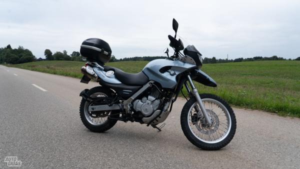 Blue BMW F 650GS 2001 in Moletai, with an engine capacity of 0.65 L and mileage of 37 thousand km for 2150 €, photo 8 on AUTOMOTO.COM.LV
