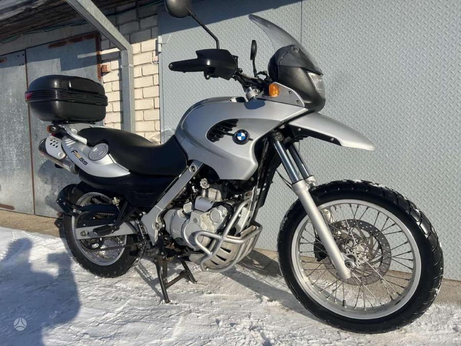 Blue BMW F 650GS 2003 in Birstonas, with an engine capacity of 0.65 L and mileage of 29 thousand km for 2300 €, photo 1 on AUTOMOTO.COM.LV