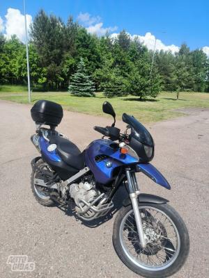 Blue BMW F 650GS 2003 in Raseiniai, with an engine capacity of 0.65 L and mileage of 72 thousand km for 1850 €, photo  on AUTOMOTO.COM.LV