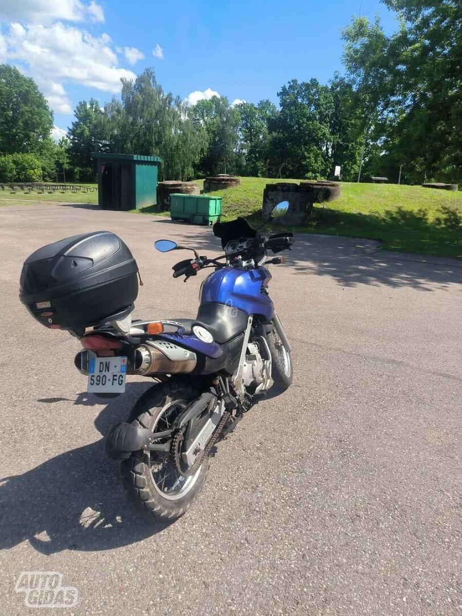 Blue BMW F 650GS 2003 in Raseiniai, with an engine capacity of 0.65 L and mileage of 72 thousand km for 1850 €, photo 3 on AUTOMOTO.COM.LV