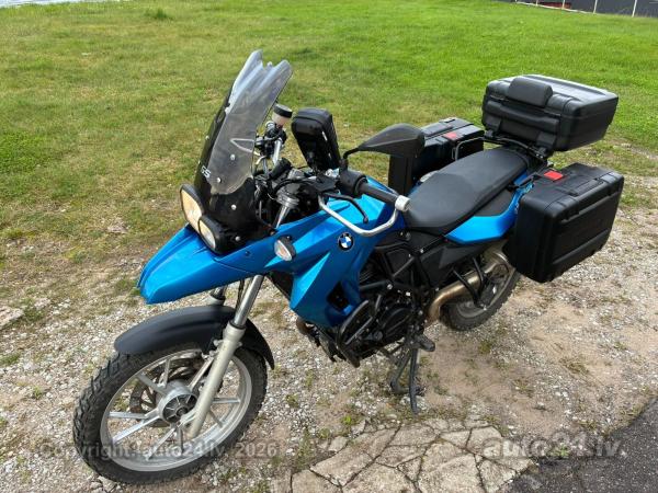 Blue BMW F 650GS 2008 in Tallinn, with an engine capacity of 0.80 L and mileage of 35 thousand km for 4000 €, photo 8 on AUTOMOTO.COM.LV