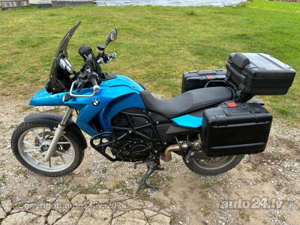 Blue BMW F 650GS 2008 in Tallinn, with an engine capacity of 0.80 L and mileage of 35 thousand km for 4000 €, photo 9 on AUTOMOTO.COM.LV