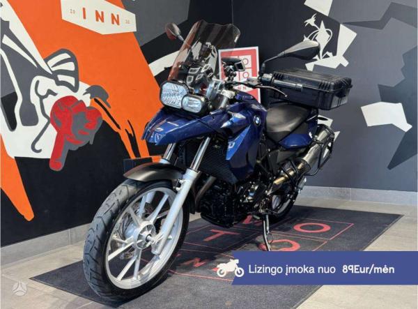 BMW F 650GS 2011 in Vilnius on AUTOMOTO.COM.LV Blue BMW F 650GS 2011 in Vilnius, with an engine capacity of 0.80 L and mileage of 21 thousand km for 4199 €, photo 1 on AUTOMOTO.COM.LV