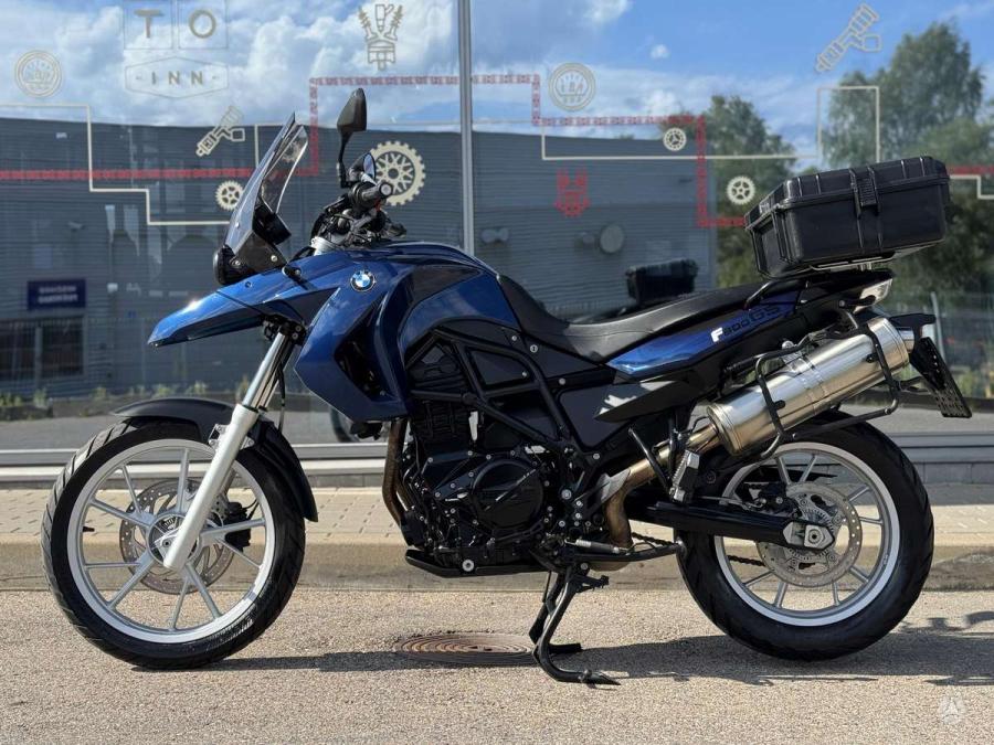 Blue BMW F 650GS 2011 in Vilnius, with an engine capacity of 0.80 L and mileage of 21 thousand km for 4199 €, photo 6 on AUTOMOTO.COM.LV