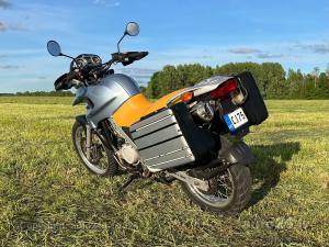 Grey BMW F 650GS 2000 in Saue, with an engine capacity of 0.65 L and mileage of 67 thousand km for 2500 €, photo 5 on AUTOMOTO.COM.LV