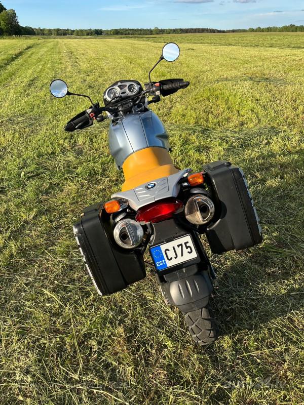 Grey BMW F 650GS 2000 in Saue, with an engine capacity of 0.65 L and mileage of 67 thousand km for 2500 €, photo 5 on AUTOMOTO.COM.LV