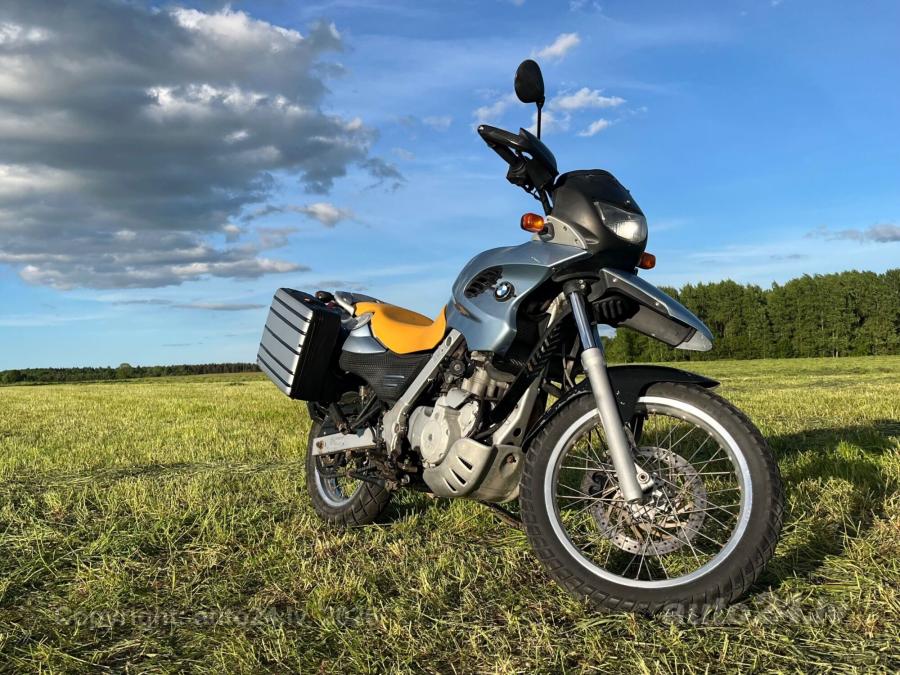 Grey BMW F 650GS 2000 in Saue, with an engine capacity of 0.65 L and mileage of 67 thousand km for 2500 €, photo 7 on AUTOMOTO.COM.LV