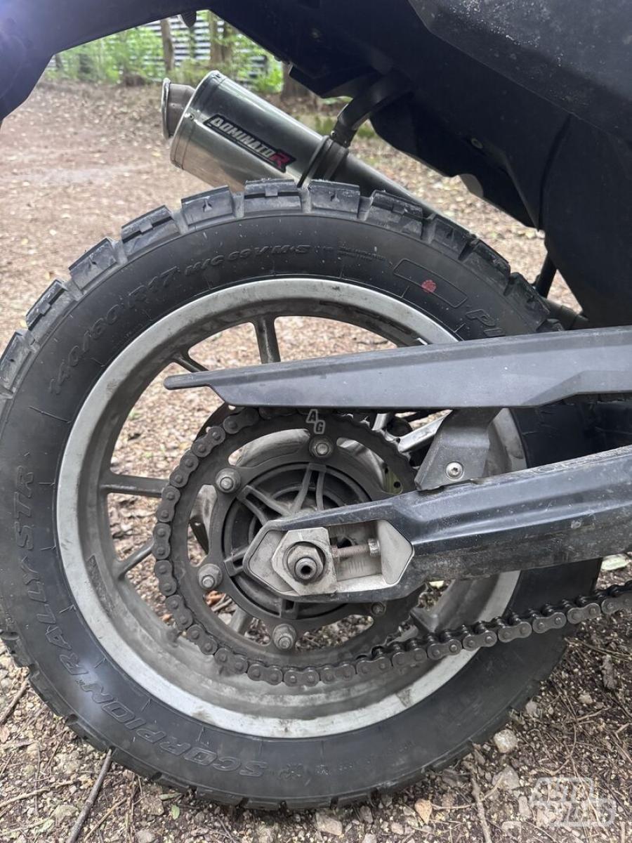 Grey BMW F 650GS 2009 in Vilnius, with an engine capacity of 0.80 L and mileage of 80 thousand km for 3900 €, photo 10 on AUTOMOTO.COM.LV