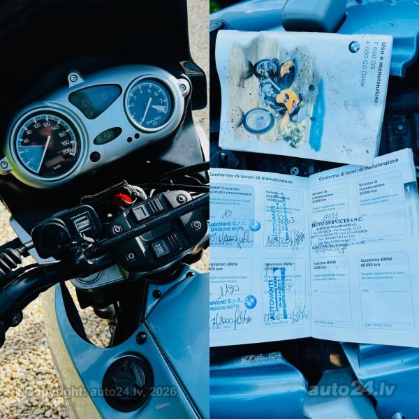 БМВ F 650GS 2000 в Тарту, объемом двигателя 0.65 л и пробегом 60 тыс. км за 2599 €, фото 6 на AUTOMOTO.COM.LV