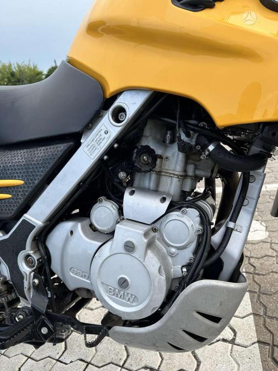 BMW F 650GS 2001 in Vilnius, with an engine capacity of 0.65 L and mileage of 48 thousand km for 2700 €, photo 7 on AUTOMOTO.COM.LV
