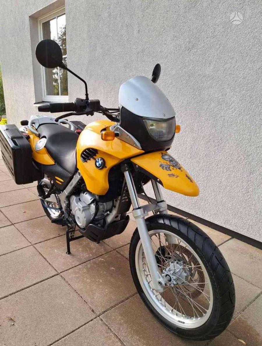 BMW F 650GS 2001 in Prienai, with an engine capacity of 0.65 L and mileage of 37 thousand km for 2250 €, photo 14 on AUTOMOTO.COM.LV