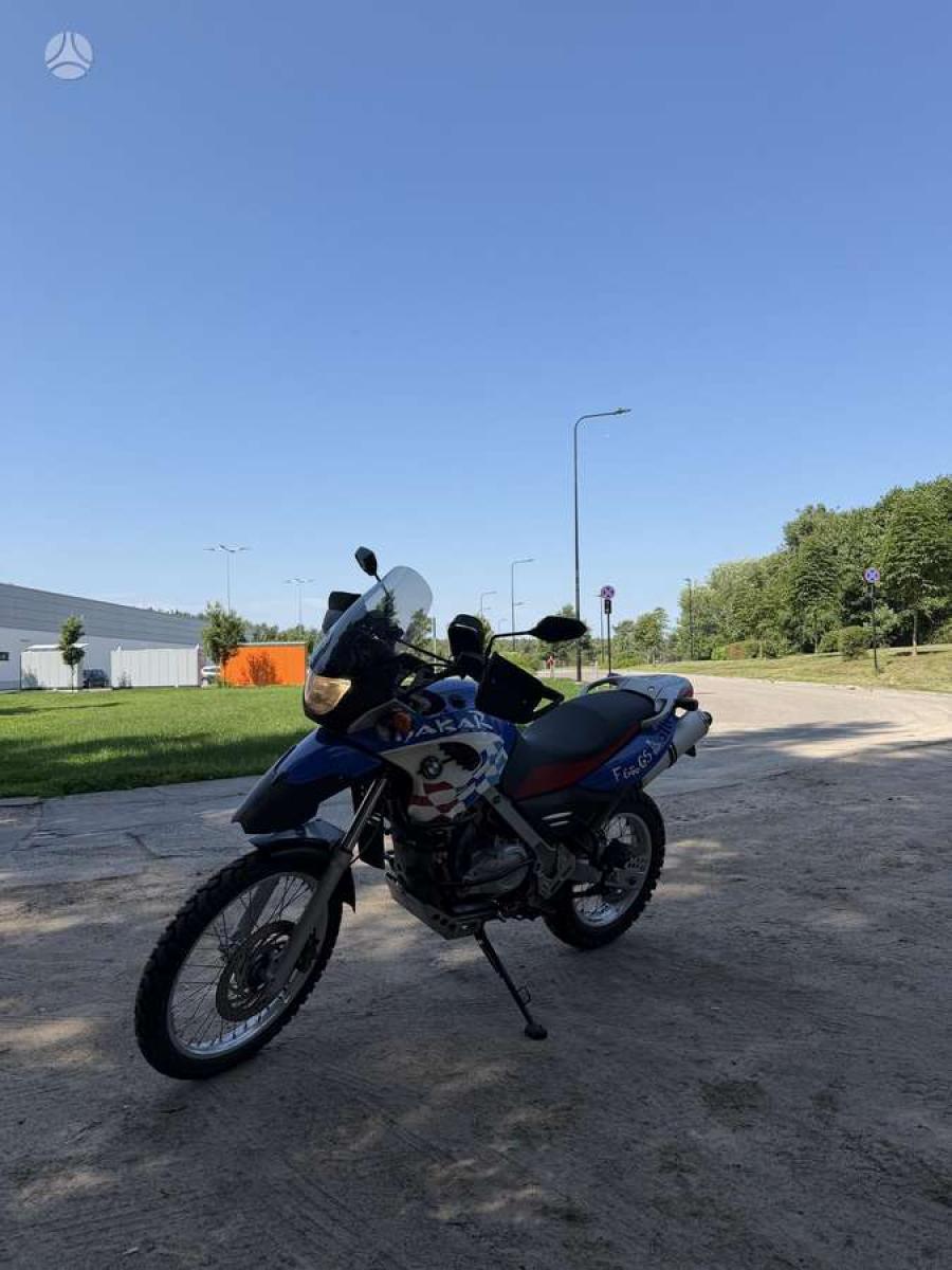 BMW F 650GS 2001 in Vilnius, with an engine capacity of 0.65 L and mileage of 51 thousand km for 2800 €, photo 5 on AUTOMOTO.COM.LV