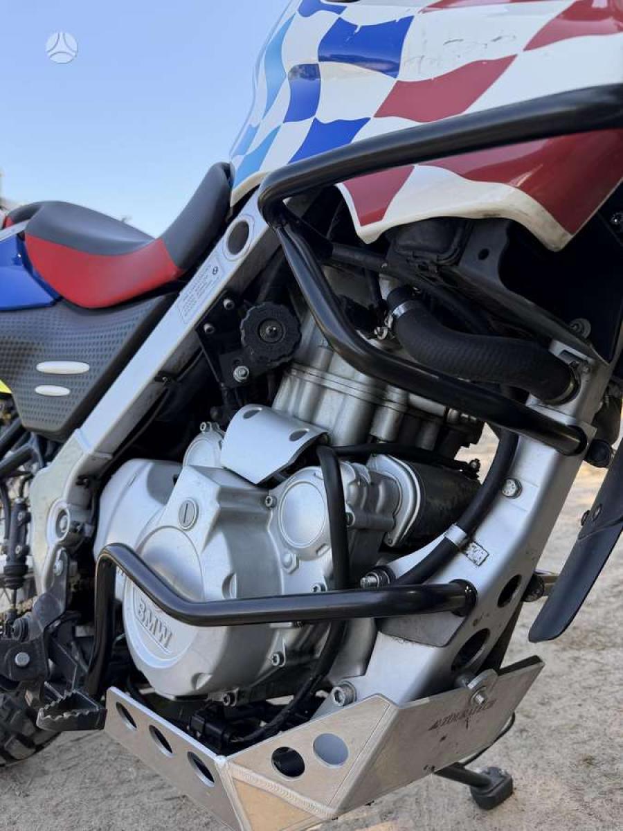 BMW F 650GS 2001 in Vilnius, with an engine capacity of 0.65 L and mileage of 51 thousand km for 2800 €, photo 11 on AUTOMOTO.COM.LV