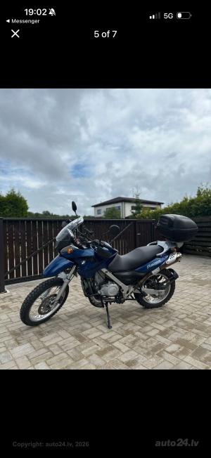 BMW F 650GS 2003 Rakvere, ar dzinēja tilpumu 0.65 L un nobraukumu 54 tūkst. km par 2600 €, foto  vietnē AUTOMOTO.COM.LV