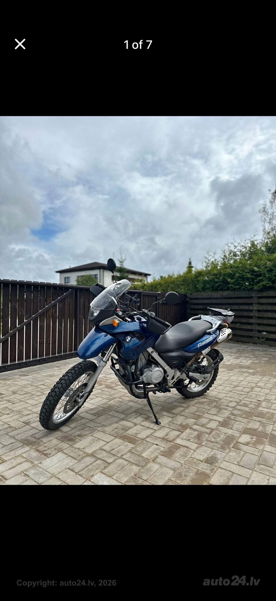 BMW F 650GS 2003 Rakvere, ar dzinēja tilpumu 0.65 L un nobraukumu 54 tūkst. km par 2600 €, foto 4 vietnē AUTOMOTO.COM.LV