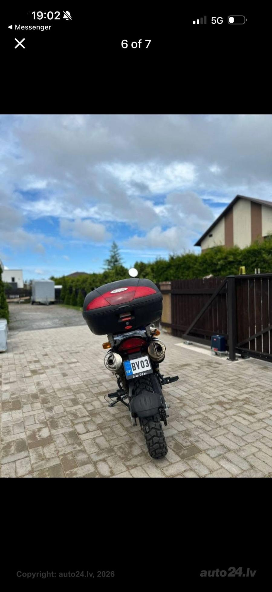 BMW F 650GS 2003 Rakvere, ar dzinēja tilpumu 0.65 L un nobraukumu 54 tūkst. km par 2600 €, foto 5 vietnē AUTOMOTO.COM.LV