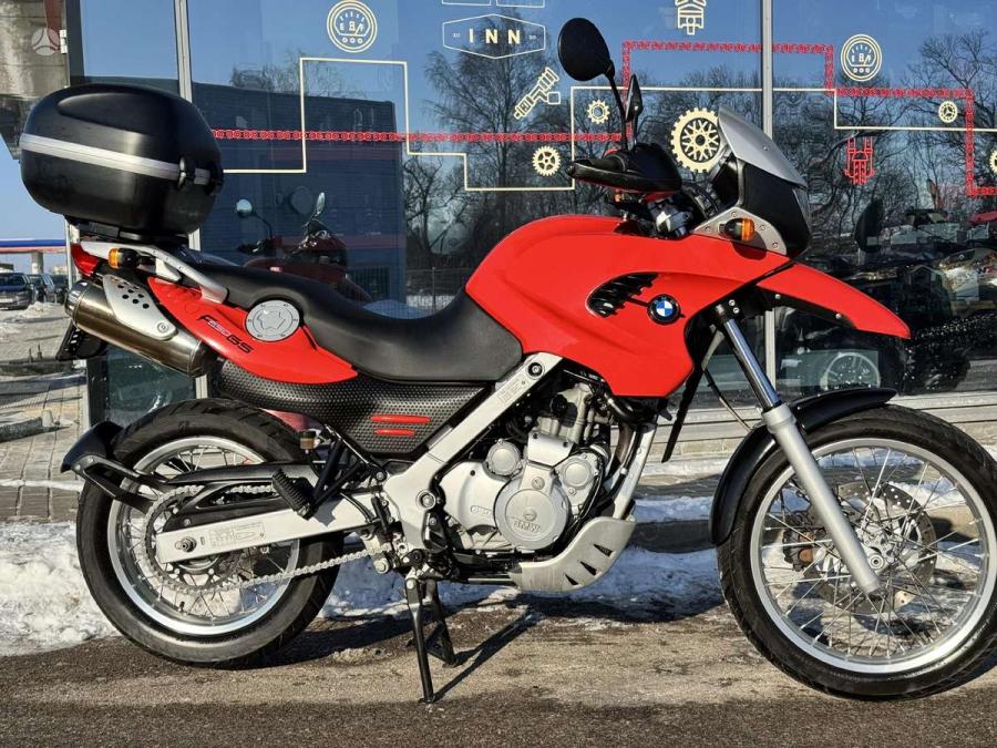 Sarkans BMW F 650GS 2000 Viļņa, ar dzinēja tilpumu 0.65 L un nobraukumu 69 tūkst. km par 2499 €, foto 5 vietnē AUTOMOTO.COM.LV