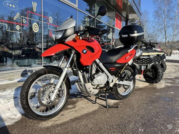 Red BMW F 650GS 2000 in Vilnius, with an engine capacity of 0.65 L and mileage of 69 thousand km for 2499 €, photo 10 on AUTOMOTO.COM.LV