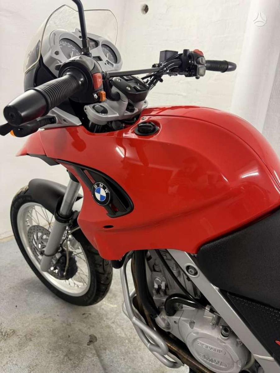 Red BMW F 650GS 2006 in Vilkaviskis, with an engine capacity of 0.65 L and mileage of 27 thousand km for 2350 €, photo 21 on AUTOMOTO.COM.LV