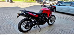 Red BMW F 650GS 2008 in Vilnius, with an engine capacity of 0.80 L and mileage of 34 thousand km for 3200 €, photo  on AUTOMOTO.COM.LV