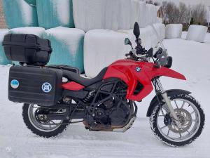 Red BMW F 650GS 2008 in Ignalina, with an engine capacity of 0.80 L and mileage of 78 thousand km for 4100 €, photo 11 on AUTOMOTO.COM.LV