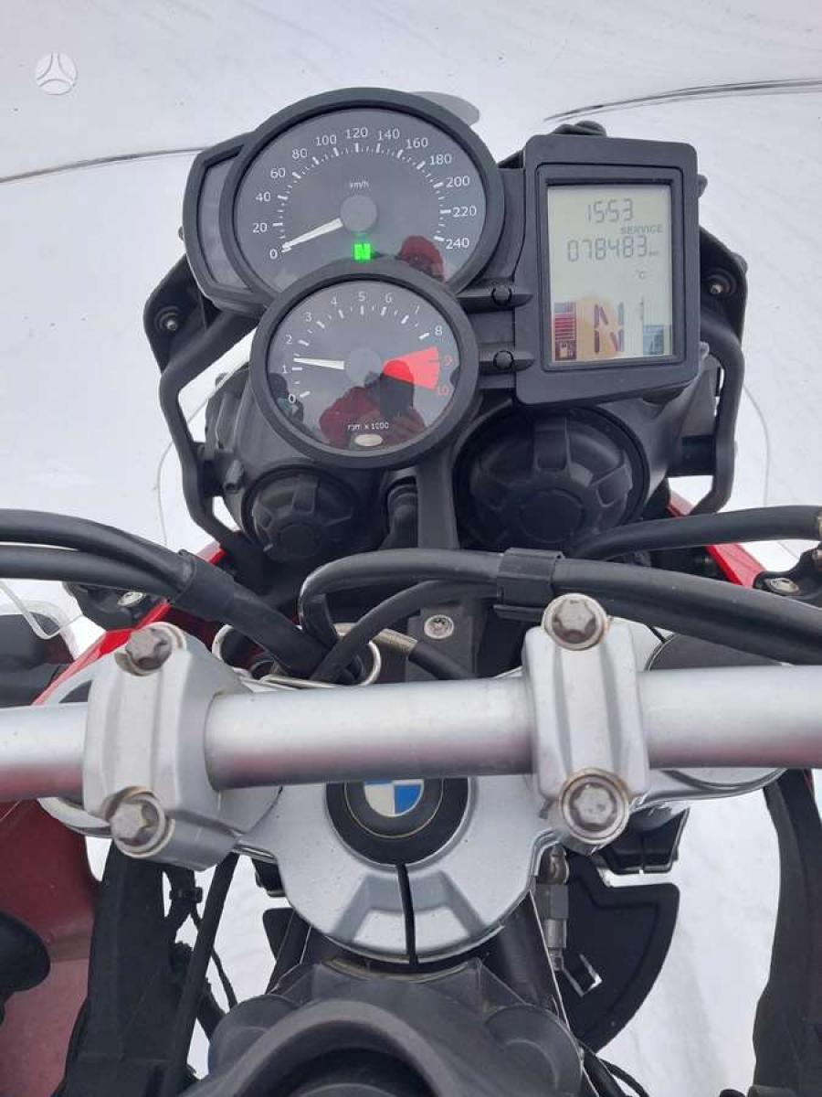 Red BMW F 650GS 2008 in Ignalina, with an engine capacity of 0.80 L and mileage of 78 thousand km for 4100 €, photo 12 on AUTOMOTO.COM.LV