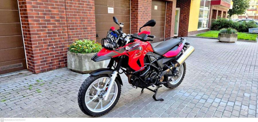 Sarkans BMW F 650GS 2008 Viļņa, ar dzinēja tilpumu 0.80 L un nobraukumu 34 tūkst. km par 3200 €, foto 5 vietnē AUTOMOTO.COM.LV