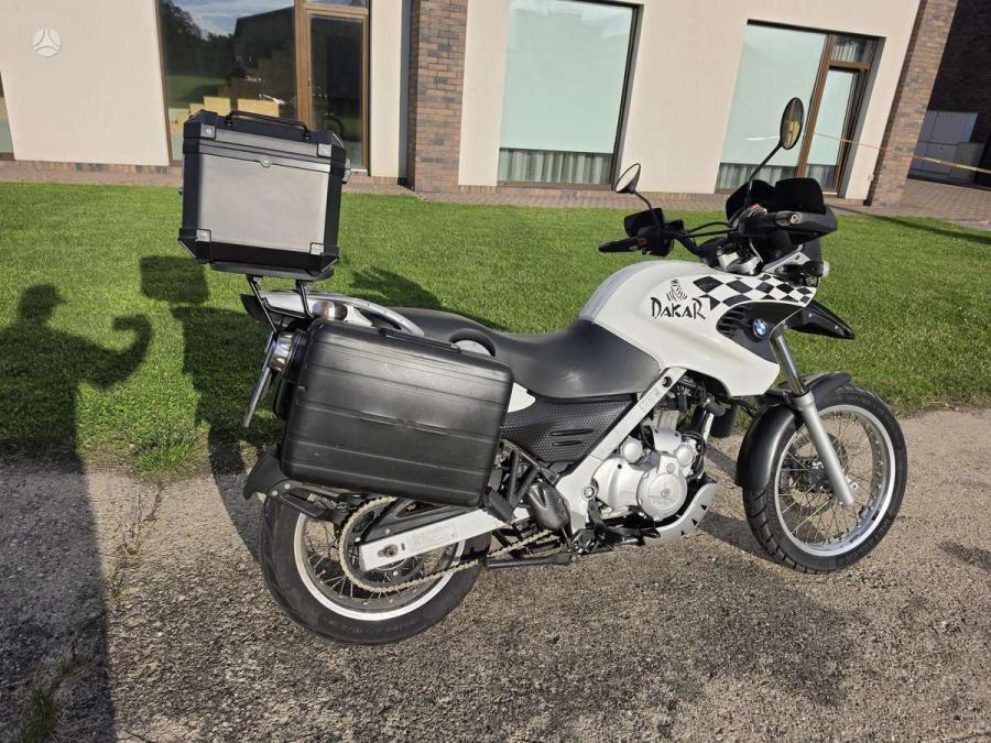 Белый БМВ F 650GS 2002 в Друскининкай, объемом двигателя 0.65 л и пробегом 39 тыс. км за 2480 €, фото 12 на AUTOMOTO.COM.LV