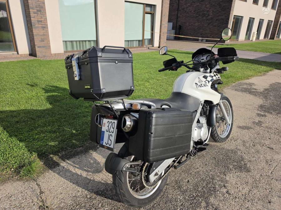 Белый БМВ F 650GS 2002 в Друскининкай, объемом двигателя 0.65 л и пробегом 39 тыс. км за 2480 €, фото 13 на AUTOMOTO.COM.LV