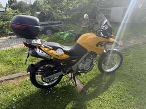 Dzeltens BMW F 650GS 2000 Kauņa, ar dzinēja tilpumu 0.65 L un nobraukumu 71 tūkst. km par 1800 €, foto 5 vietnē AUTOMOTO.COM.LV