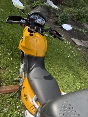 Dzeltens BMW F 650GS 2000 Kauņa, ar dzinēja tilpumu 0.65 L un nobraukumu 71 tūkst. km par 1800 €, foto 9 vietnē AUTOMOTO.COM.LV