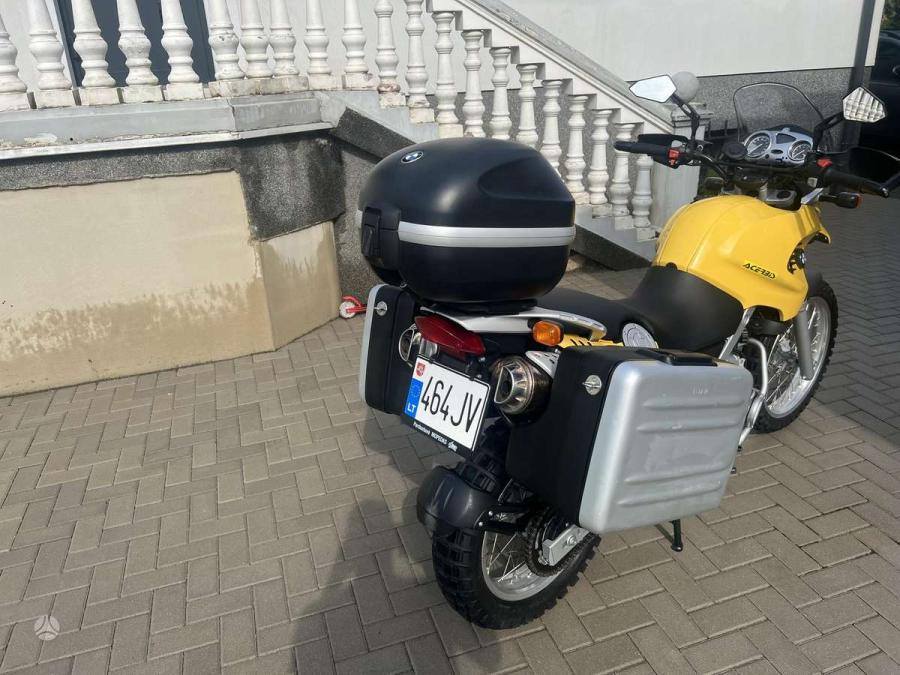 Dzeltens BMW F 650GS 2003 Mažeikiai, ar dzinēja tilpumu 0.65 L un nobraukumu 19 tūkst. km par 2250 €, foto 5 vietnē AUTOMOTO.COM.LV