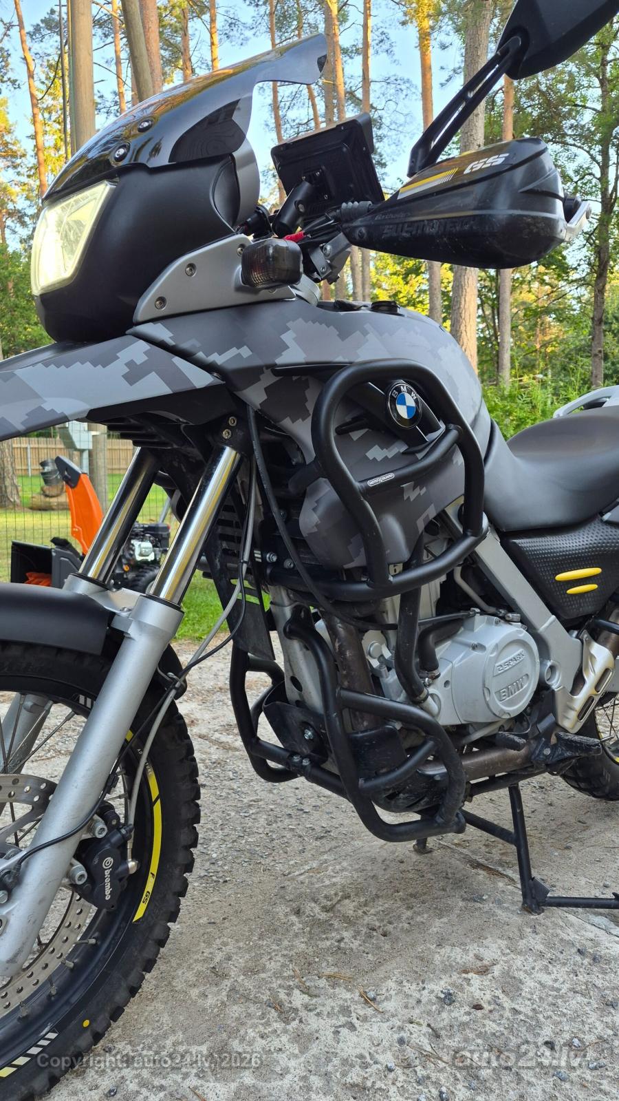 Dzeltens BMW F 650GS 2005 Keila, ar dzinēja tilpumu 0.65 L un nobraukumu 66 tūkst. km par 3250 €, foto 3 vietnē AUTOMOTO.COM.LV