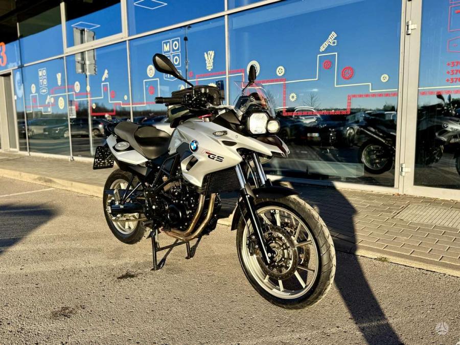 Pelēks BMW F 700GS 2012 Viļņa, ar dzinēja tilpumu 0.80 L un nobraukumu 0 tūkst. km par 4899 €, foto 6 vietnē AUTOMOTO.COM.LV