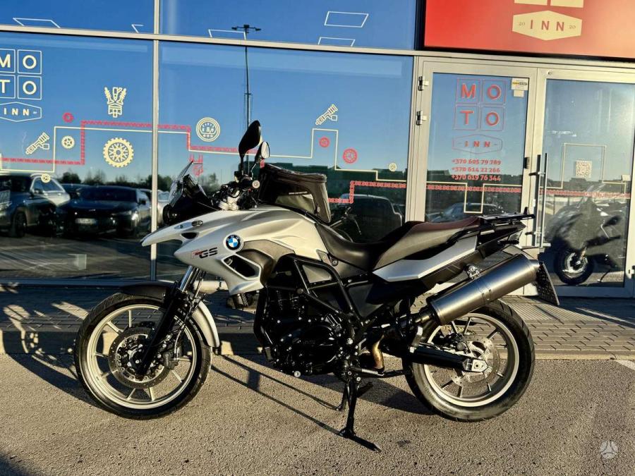 Pelēks BMW F 700GS 2012 Viļņa, ar dzinēja tilpumu 0.80 L un nobraukumu 0 tūkst. km par 4899 €, foto 10 vietnē AUTOMOTO.COM.LV