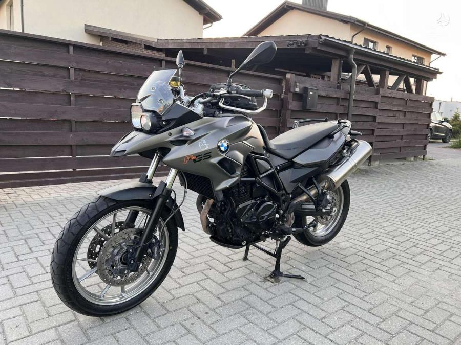 Pelēks BMW F 700GS 2013 Viļņa, ar dzinēja tilpumu 0.80 L un nobraukumu 41 tūkst. km par 4900 €, foto 3 vietnē AUTOMOTO.COM.LV