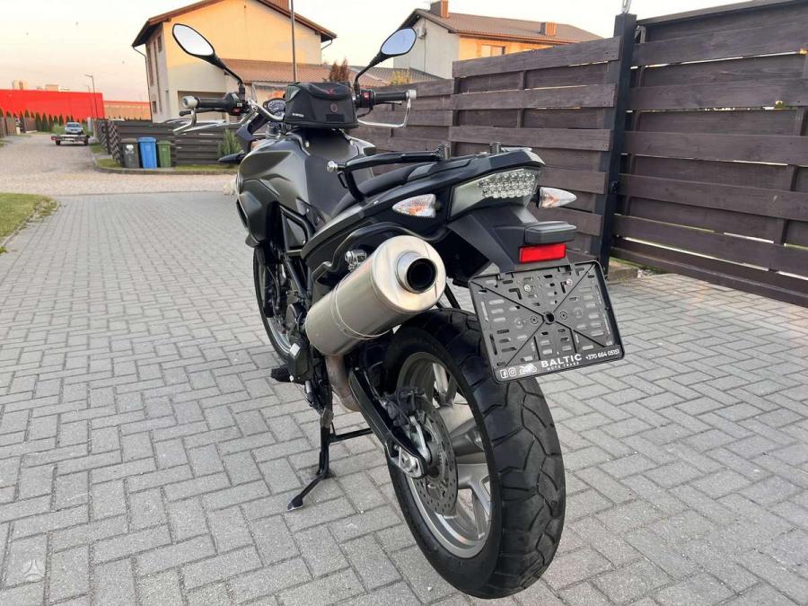 Pelēks BMW F 700GS 2013 Viļņa, ar dzinēja tilpumu 0.80 L un nobraukumu 41 tūkst. km par 4900 €, foto 9 vietnē AUTOMOTO.COM.LV