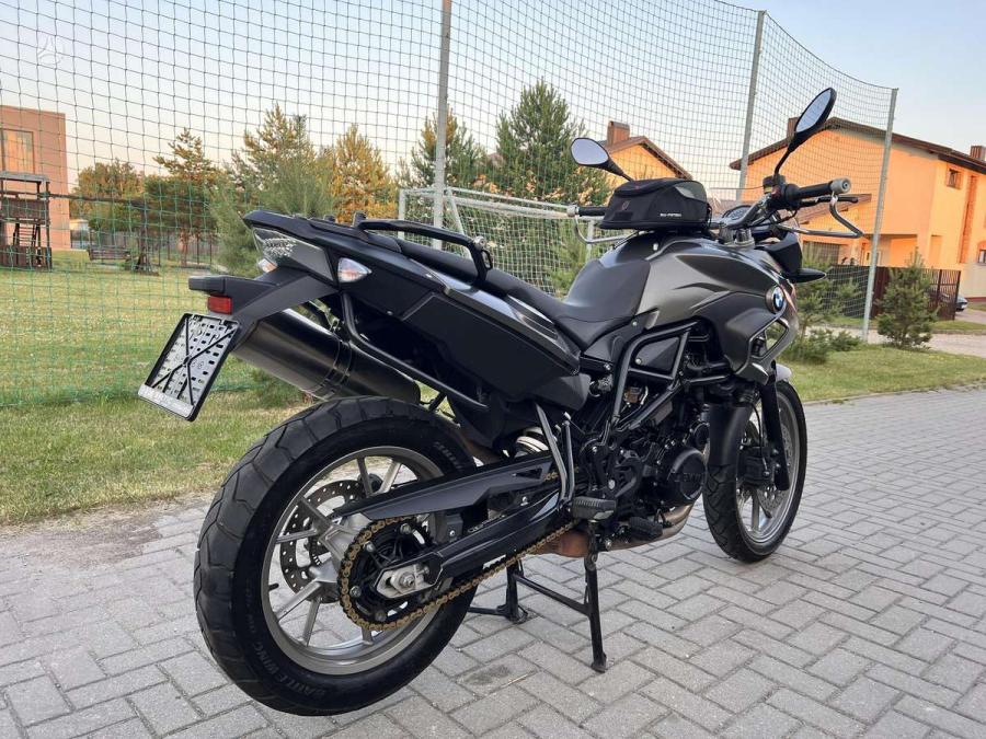 Pelēks BMW F 700GS 2013 Viļņa, ar dzinēja tilpumu 0.80 L un nobraukumu 41 tūkst. km par 4900 €, foto 12 vietnē AUTOMOTO.COM.LV