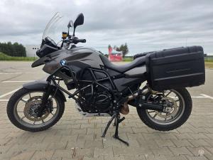 Grey BMW F 700GS 2013 in Vilnius, with an engine capacity of 0.80 L and mileage of 30 thousand km for 4999 €, photo  on AUTOMOTO.COM.LV