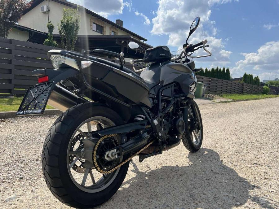 Grey BMW F 700GS 2013 in Vilnius, with an engine capacity of 0.80 L and mileage of 41 thousand km for 4799 €, photo 7 on AUTOMOTO.COM.LV